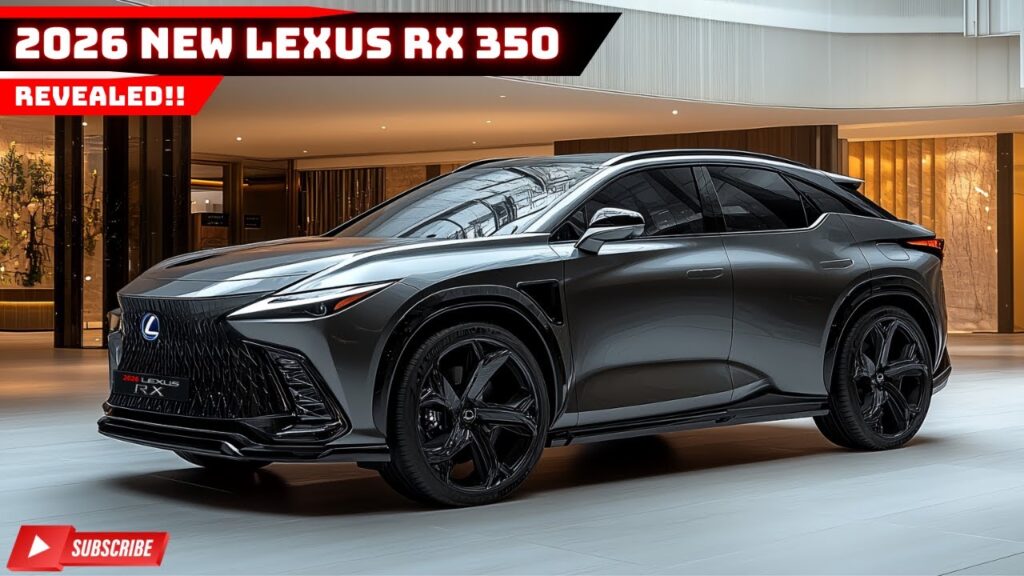New 2026 Lexus RX Release Date: A Glimpse into the Future of Luxury SUVs - 2026 Lexus Models